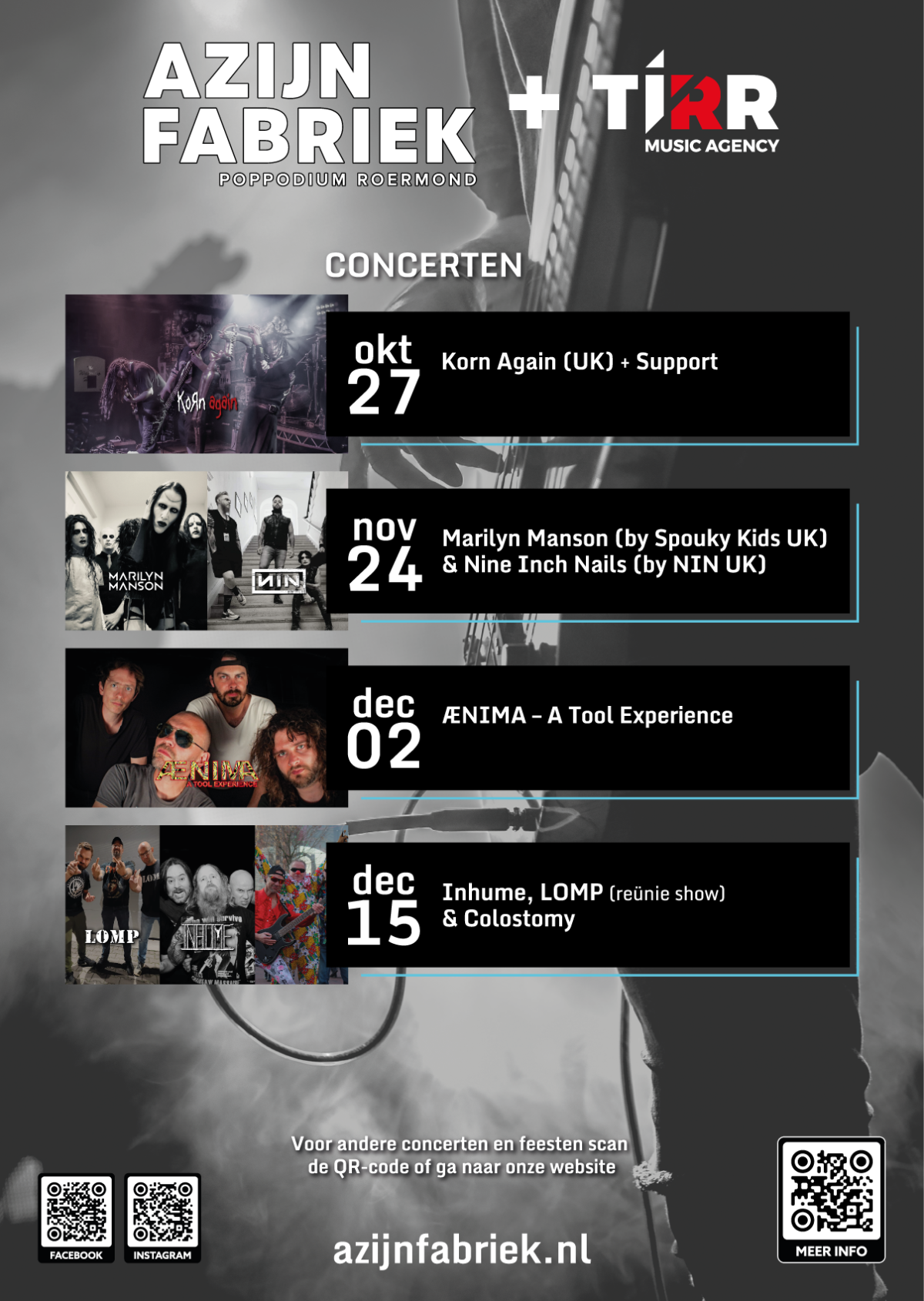 Inhume, LOMP & Colostomy - Azijnfabriek Roermond⁩